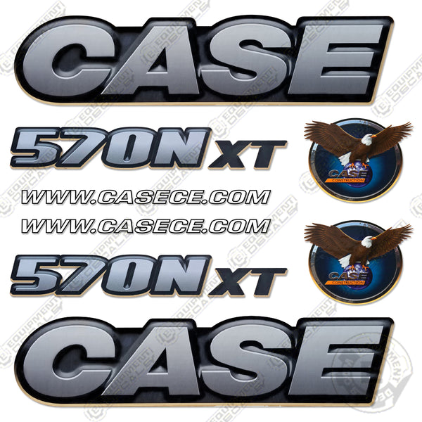 Fits Case 570N XT Decal Kit Tractor Loader – Equipment Decals