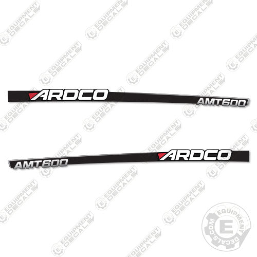 Fits Ardco AMT600 Decal Kit Multi Purpose Truck – Equipment Decals