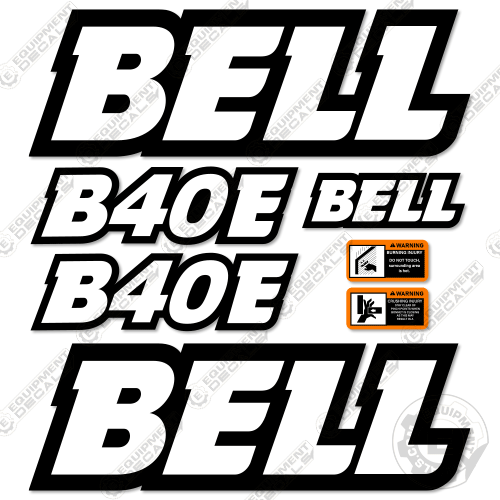 Fits Bell B40E Decal Kit Articulated Dump Truck – Equipment Decals