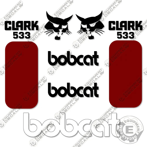 Fits Bobcat 533 Skid Steer Decal Kit – Equipment Decals