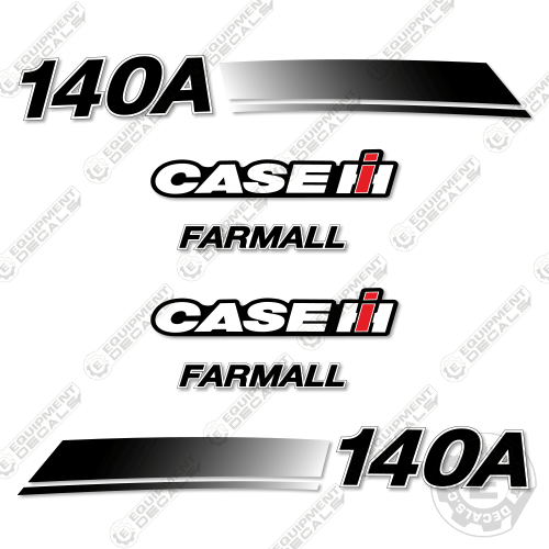 Fits Case 140A Decal Kit Tractor Farmall – Equipment Decals