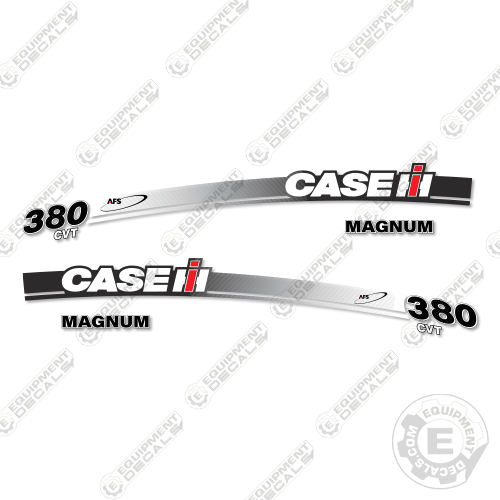 Fits Case 380 Maxxum CVT Decal Kit Tractor – Equipment Decals