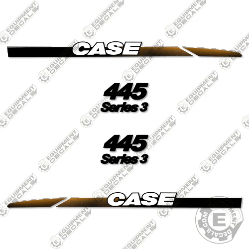 Fits Case 445 Series 3 Decal Kit Skid Steer – Equipment Decals
