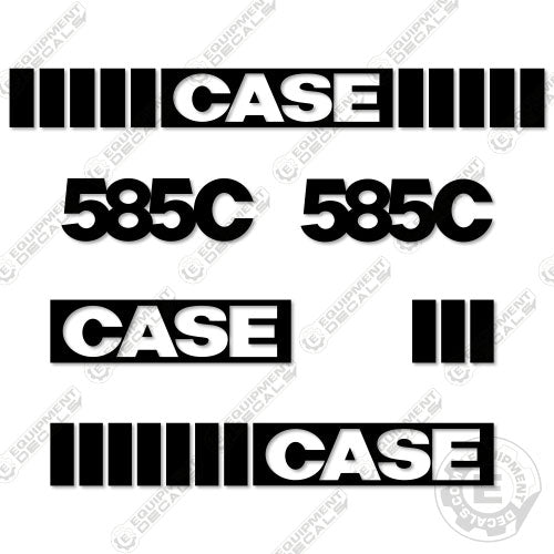 Fits Case 585C Decal Kit Skid Steer – Equipment Decals