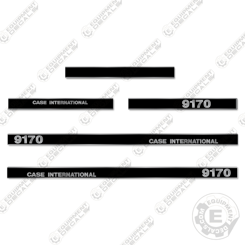 Fits Case 9170 Decal Kit Tractor - 1980s Style – Equipment Decals