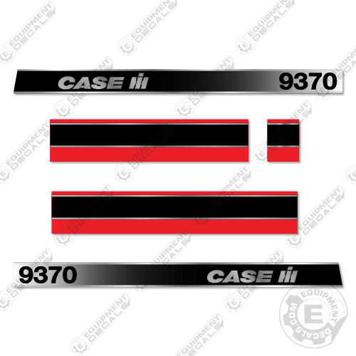 Fits Case 9370 Decal Kit Tractor – Equipment Decals