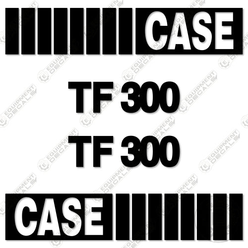 Fits Case TF300 Decal Kit Trencher – Equipment Decals