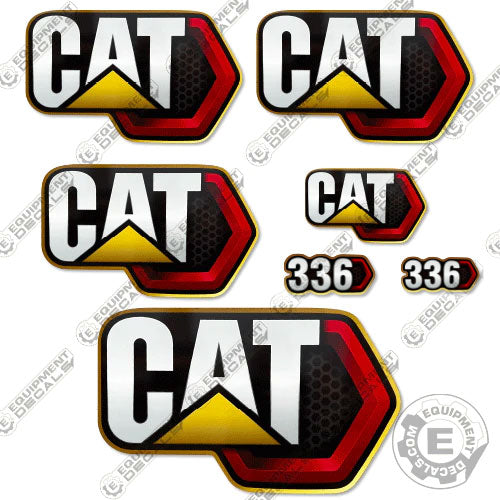 Caterpillar Logo 411 DECALS Caterpillar Equipment Machinery CAT Logo