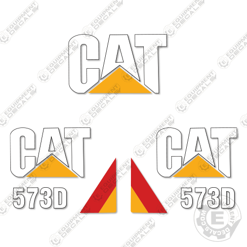Fits Caterpillar 573D Decal Kit Feller Buncher Wheel Loader – Equipment ...