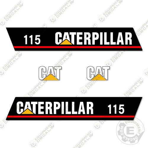 Fits Caterpillar 115 Decal Kit Forklift – Equipment Decals