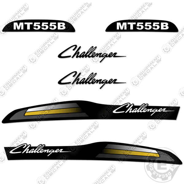 Fits Challenger MT555B Decal Kit Tractor – Equipment Decals
