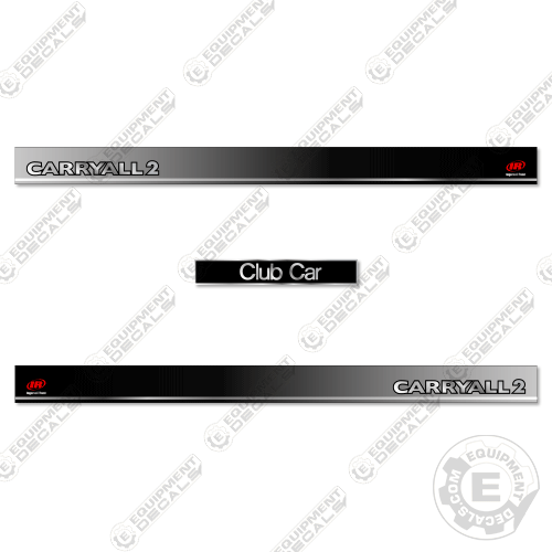 Fits Club Car Carryall 2 Decal Kit Golf Cart – Equipment Decals