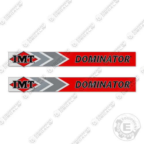 Fits Dominator Decals Utility Truck - (Set of 2) – Equipment Decals