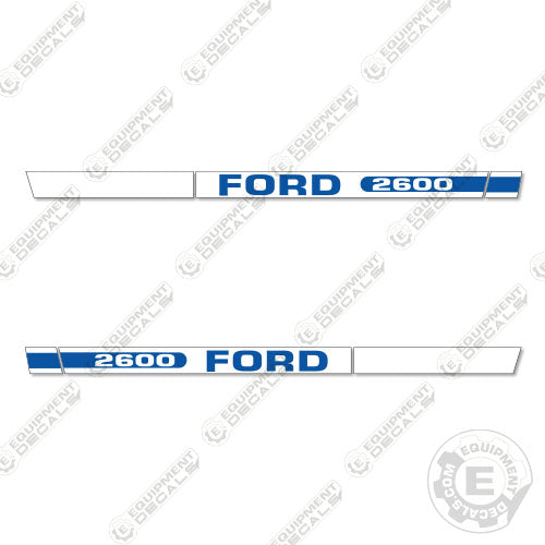 Fits Ford 2600 Decal Kit Tractor – Equipment Decals