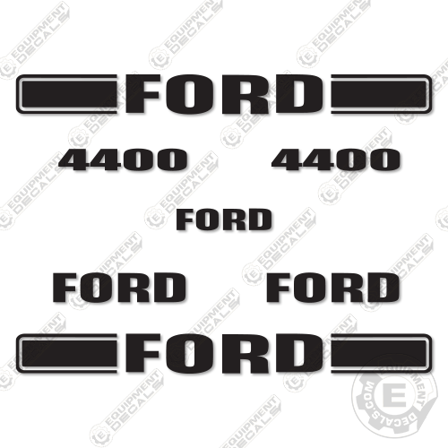 Fits Ford 4400 Decal Kit Tractor – Equipment Decals
