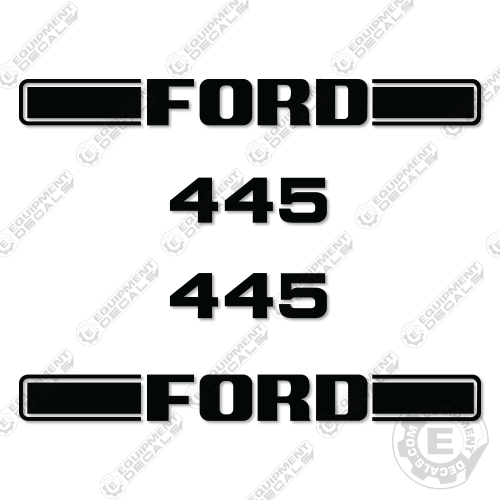 Fits Ford 445 Decal Kit Tractor – Equipment Decals