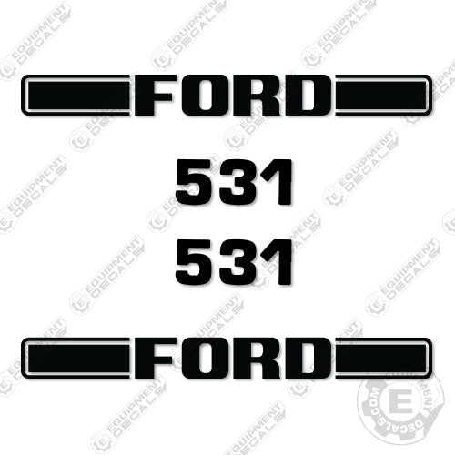 Fits Ford 531 Decal Kit Tractor – Equipment Decals