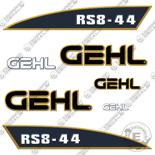 Fits GEHL RS8-44 Decal Kit Telescopic Forklift – Equipment Decals
