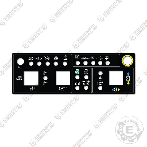 Fits Genie z45/25J Control Decal – Equipment Decals