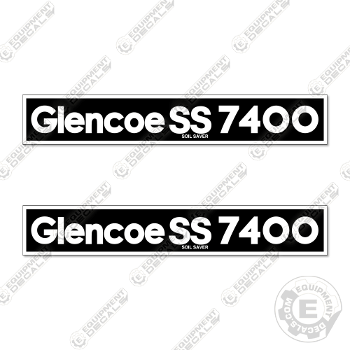Fits Glencoe SS7400 Decal Kit Chisel Plow – Equipment Decals