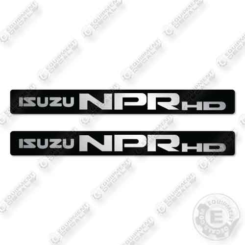Fits Isuzu NPR HD Decal Kit Truck – Equipment Decals