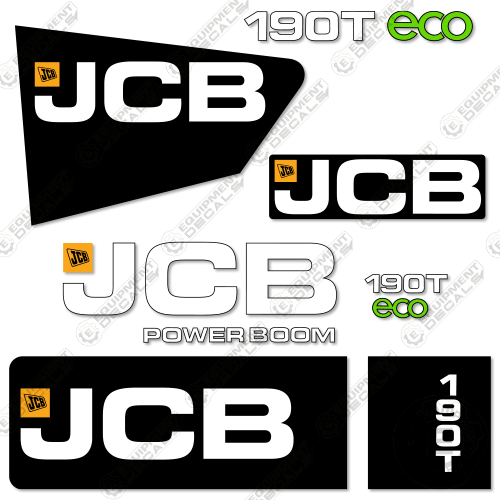 Fits JCB 190T Decal Kit Skid Steer – Equipment Decals