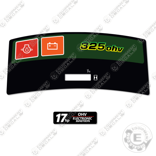 Fits John Deere 320 OHV Dash Decal Tractor – Equipment Decals