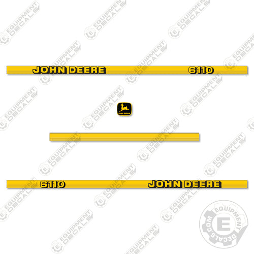 Fits John Deere 6110 Decal Kit Tractor – Equipment Decals
