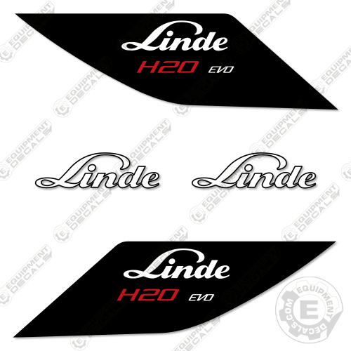 Fits Linde H20 Decal kit Forklift – Equipment Decals