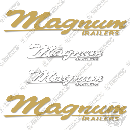 Fits Magnum Trailers Decal Kit – Equipment Decals