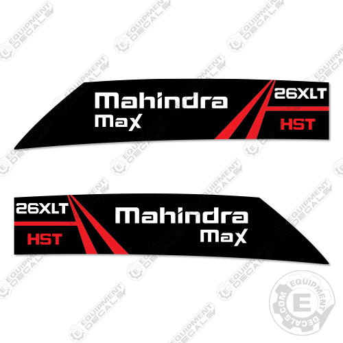 Fits Mahindra Max 26XLT HST Decal Kit Tractor – Equipment Decals