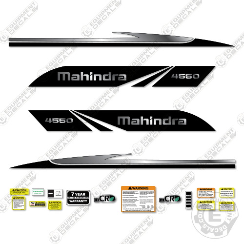 Fits Mahindra 4550 Decal Kit Tractor – Equipment Decals