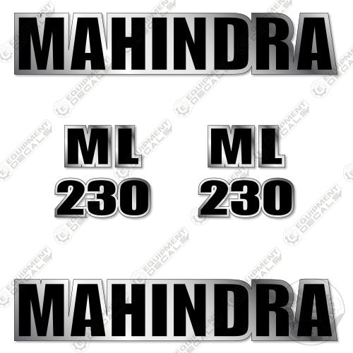 Fits Mahindra ML230 Decal Kit Front End Loader – Equipment Decals