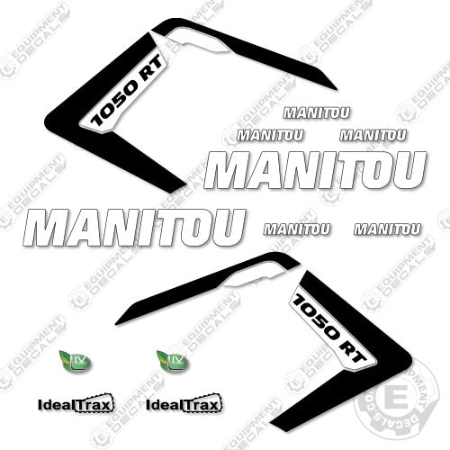 Fits Manitou 1050RT Decal Kit Compact Loader – Equipment Decals