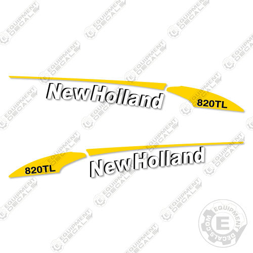 Fits New Holland 820TL Decal Kit Front End Loader - New Style ...
