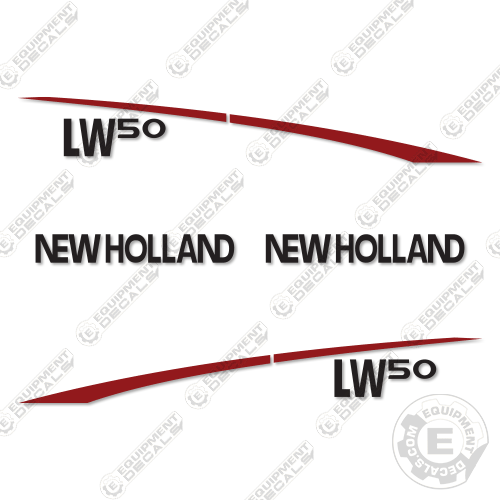 Fits New Holland LW50 Decal Kit Wheel Loader – Equipment Decals