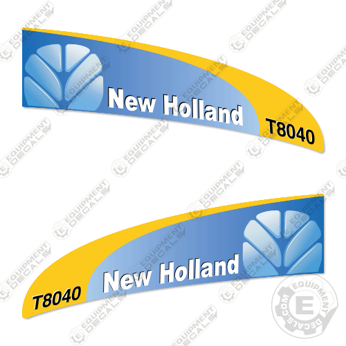 Fits New Holland T8040 Decal Kit Tractor – Equipment Decals