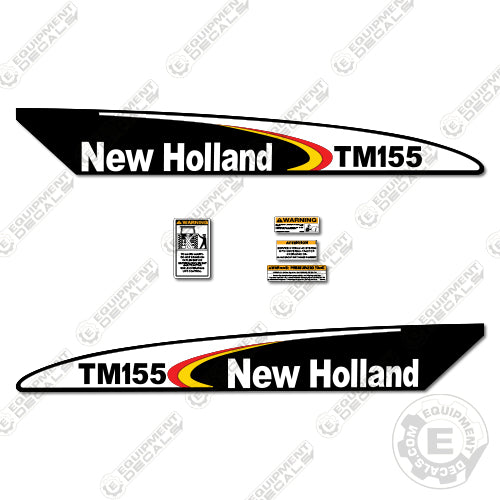 Fits New Holland TM155 Decal Kit Tractor – Equipment Decals