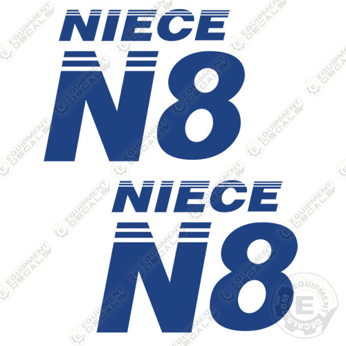 Fits Niece N8 Decal Kit Water Truck – Equipment Decals