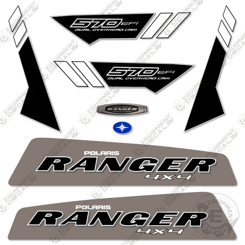 Fits Polaris Ranger 570 EPS Decal Kit Utility Vehicle - 2015 ...