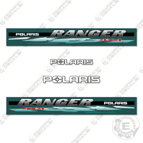 Fits Polaris Ranger 4X4 500 Decal Kit Utility Vehicle (2002 ...