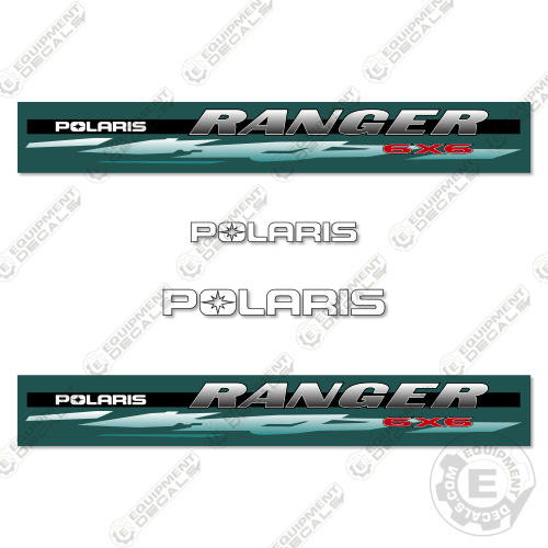 Fits Polaris Ranger 6X6 500 Decal Kit Utility Vehicle (2002 ...