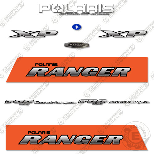 Fits Polaris Ranger 700 XP Twin Decal Kit Utility Vehicle (2006 ...
