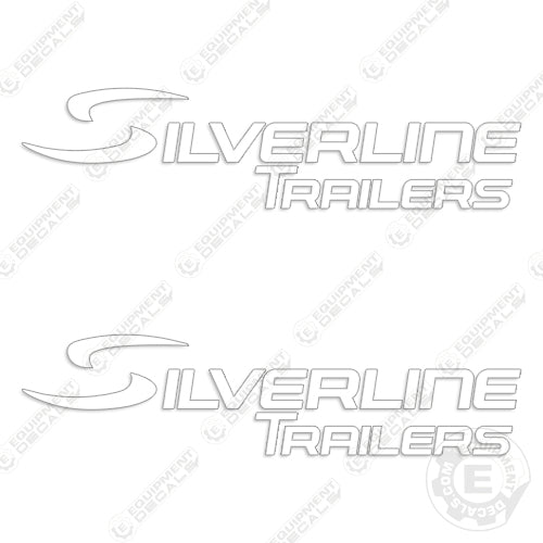 Fits Silverline Trailer Decal Kit 14.75" Wide – Equipment Decals