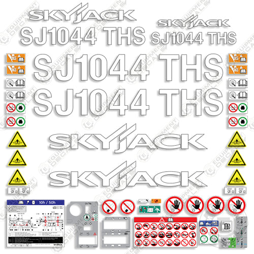 Fits SkyJack SJ1044THS Decal Kit Telehandler (FULL KIT) – Equipment Decals