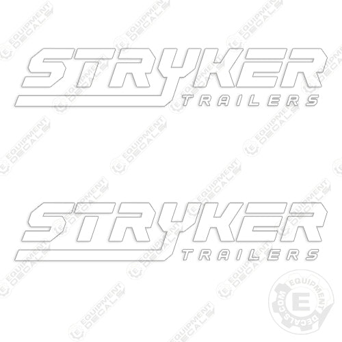 Fits Stryker Trailer Decal Kit 34.5" Wide – Equipment Decals