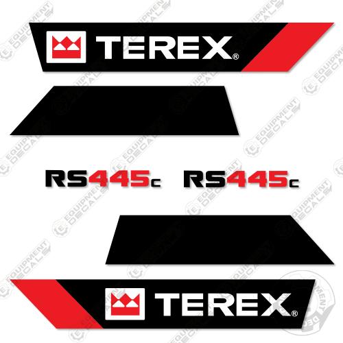 Fits Terex RS445C Decal Kit Soil Stabilizer – Equipment Decals