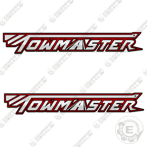 Fits TowMaster Decal Kit Trailer 17" Wide – Equipment Decals