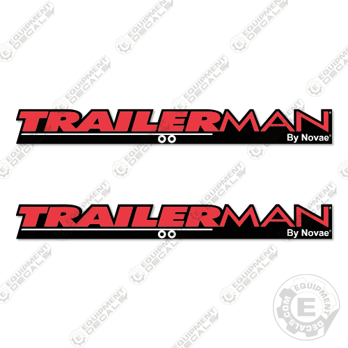 Fits Trailerman Decal Kit Trailer 33" Logos – Equipment Decals