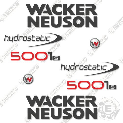 Fits Wacker Neuson 5001S Decal Kit Site Dumper – Equipment Decals